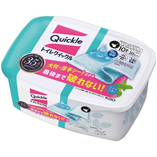 Kao 花王 トイレクイックル 本体 1個（10枚） : ぱーそなるたのめーる - 通販 - Yahoo!ショッピング