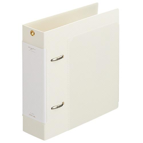 LIHIT LAB. リヒトラブ myfa コレクションファイル ミニ ワイド 2穴 背幅45mm ミルキーホワイト F−3321−0 （お取寄せ品） : ぱーそなるたのめーる - 通販 ...