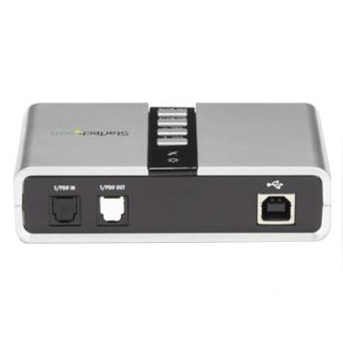 StarTech 7．1 USB外付けサウンドカード（SPDIFデジタルオーディオ対応） ICUSBAUDIO7D 1個 （お取寄せ品 ...