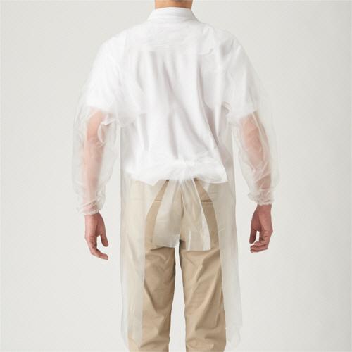 川西工業 川西工業 ポリエチ袖付エプロン フリーサイズ クリア 4442 1箱（10枚） : ぱーそなるたのめーる - 通販 - Yahoo!ショッピング