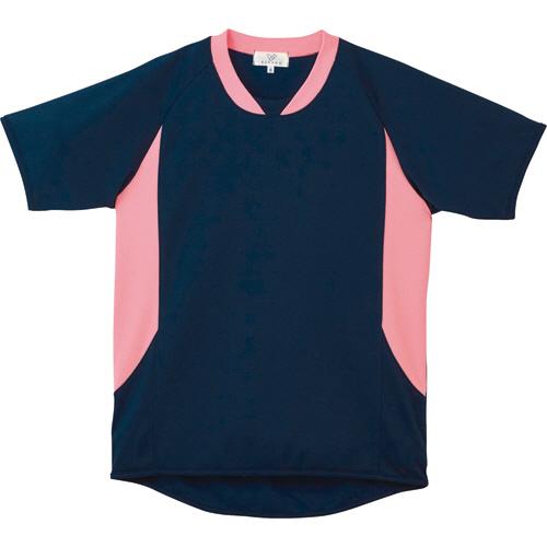 トンボ 入浴介助用シャツ エアトール撥水ニット ネイビー×ピーチ 3Lサイズ CR108−90−3L 1着 （お取寄せ品） : 3936207 ...