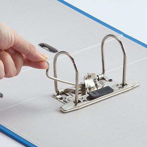 TANOSEE レバー式アーチファイル A4タテ 2穴 760枚収容 76mmとじ 背幅100mm 青 1冊 :4118352:ぱーそなるたのめーる - 通販 - Yahoo!ショッピング