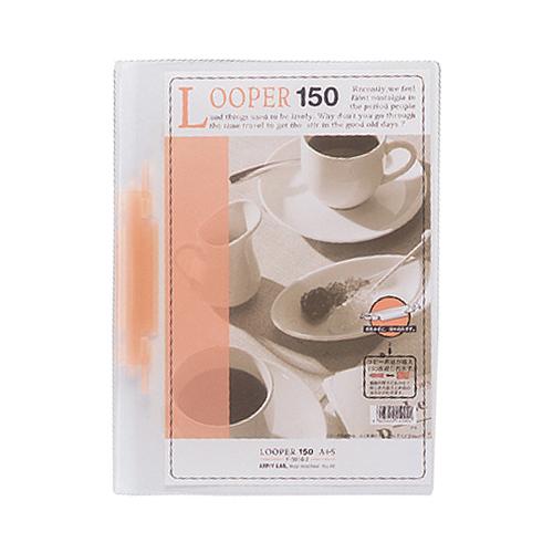 LIHIT LAB. リヒトラブ ルーパー150 A4タテ 2穴 150枚収容 赤 F−3016−3 1冊 : ぱーそなるたのめーる - 通販 - Yahoo!ショッピング