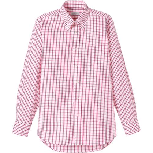 ボンマックス グラフチェック長袖シャツ レッド Mサイズ FB4506U−3−M 1枚 （直送・代引き不可） : 4902829 : ぱーそ ...