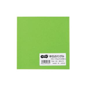 大塚商会 TANOSEE 単色おりがみ きみどり 1パック（100枚） : ぱーそなるたのめーる - 通販 - Yahoo!ショッピング