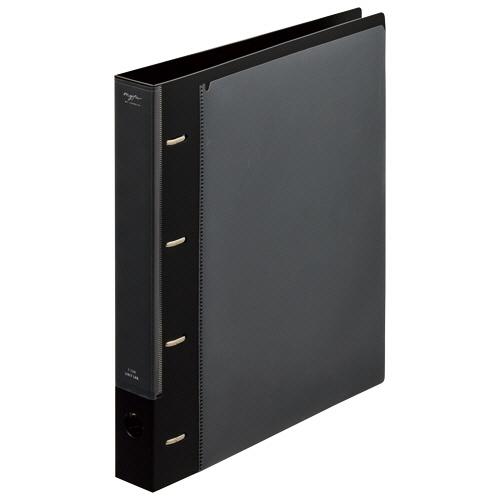 リヒトラブ myfa コレクションファイル A4タテ 4穴 300枚収容 30mmとじ 背幅41mm ジェットブラック F−3300−24 1冊 : 5158982 : ぱーそなるたのめーる ...