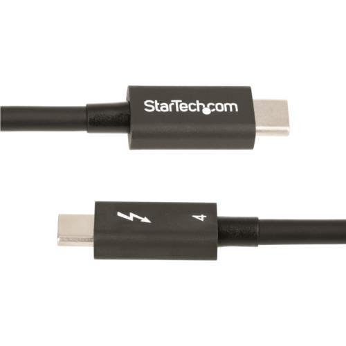 StarTech.com StarTech Thunderbolt 4 （40Gbps） USB−Cケーブル 50cm ブラック TBLT4MM50CM 1本 （お取寄せ品） : ぱーそなる ...