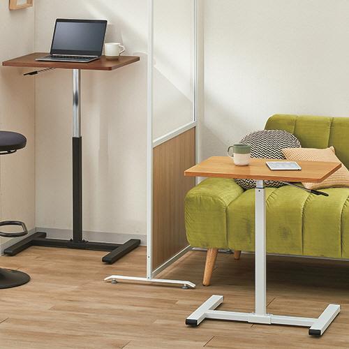 山善 YAMAZEN レバー式昇降パーソナルデスク オーク／ホワイト KUP−6045（OAK／WH） 1台 : ぱーそなるたのめーる - 通販 - Yahoo!ショッピング