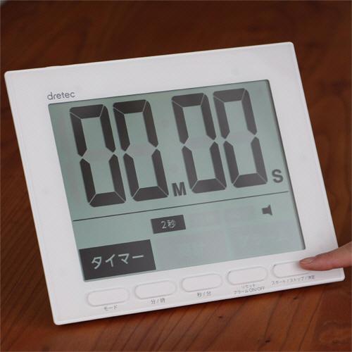 ドリテック ドリテック 大画面時計付タイマー グロッサ ホワイト T−581WT 1個 : ぱーそなるたのめーる - 通販 - Yahoo!ショッピング