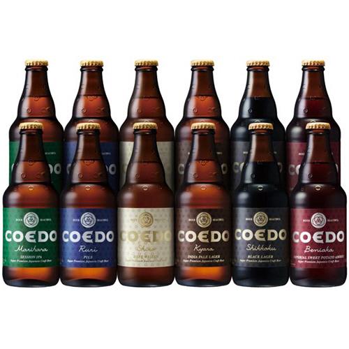 コエドブルワリー COEDOプレミアムビールセット （333ml×12本） 1セット （直送） : ぱーそなるたのめーる - 通販 - Yahoo!ショッピング