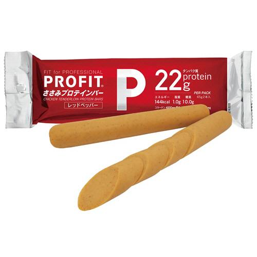 丸善 プロフィットささみプロテインバー レッドペッパー 130g（65g×2本） 1パック :5669499:ぱーそなるたのめーる - 通販 - Yahoo!ショッピング