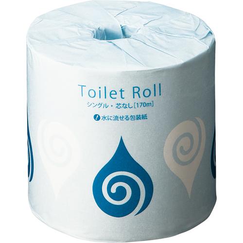 大塚商会 TANOSEE トイレットペーパー 個包装 シングル 芯なし 170m 1ケース（48ロール） : ぱーそなるたのめーる - 通販 - Yahoo!ショッピング