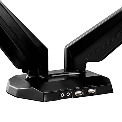 I-O DATA アイオーデータ モニターアーム（デュアル） ブラック DA−ARMD4 1台 （お取寄せ品） : ぱーそなるたのめーる - 通販 - Yahoo!ショッピング