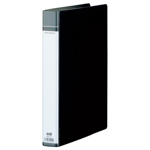 大塚商会 TANOSEE 30穴バインダー（貼り表紙） A4タテ 100枚収容 背幅42mm 黒 1冊 : ぱーそなるたのめーる - 通販 - Yahoo!ショッピング