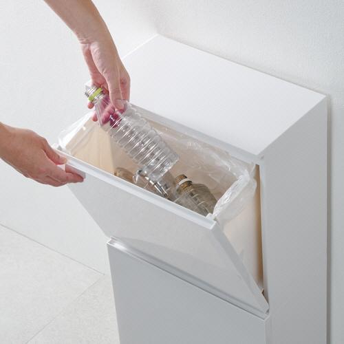 アスベル アスベル 分別ペダル2段ワイド 40L ホワイト A6604 1台 : ぱーそなるたのめーる - 通販 - Yahoo!ショッピング