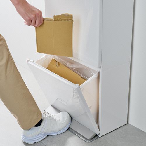 アスベル アスベル 分別ペダル2段ワイド 40L ホワイト A6604 1台 : ぱーそなるたのめーる - 通販 - Yahoo!ショッピング