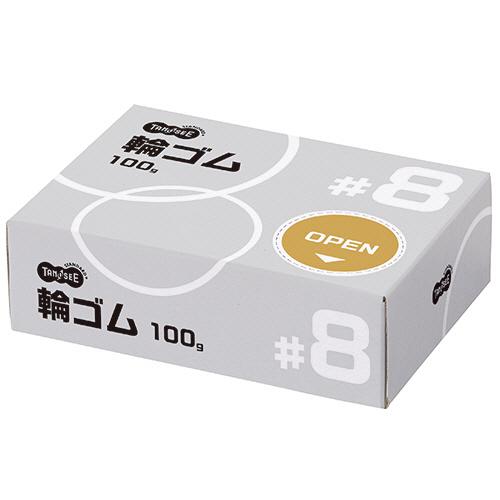 大塚商会 TANOSEE 輪ゴム ＃8 100g 1箱 : ぱーそなるたのめーる - 通販 - Yahoo!ショッピング