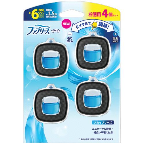 P＆G ファブリーズ イージークリップ スカイブリーズ 2．4ml 1パック（4個） （お取寄せ品） : 6674133 : ぱーそなるたのめーる - 通販 - Yahoo!ショッピング