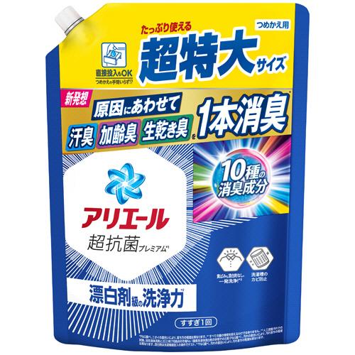 P&G P＆G アリエール ジェル つめかえ用 超特大サイズ 860g 1パック : ぱーそなるたのめーる - 通販 - Yahoo!ショッピング