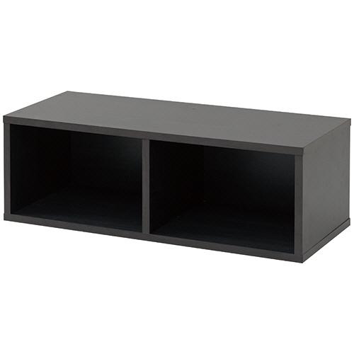 山善 YAMAZEN カラーボックス A4ブラザーズ 2段 幅250×奥行290×高さ735mm ダークブラウン CABR−7525（DBR） : ぱーそなるたのめーる - 通販 ...