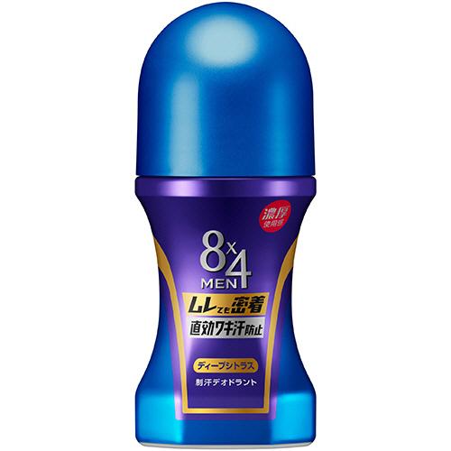 Kao 花王 8×4MEN（エイトフォーメン） 濃厚ロールオン ディープシトラス 60ml 1個 : ぱーそなるたのめーる - 通販 - Yahoo!ショッピング
