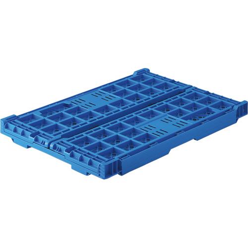 三甲 メッシュ折りたたみコンテナ 56．6L ブルー 556110−00 1台 : ぱーそなるたのめーる - 通販 - Yahoo!ショッピング