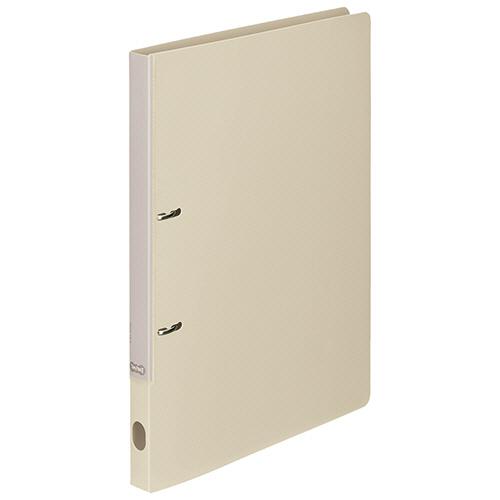 大塚商会 TANOSEE スマートスリムリングファイル（OBP配合） A4タテ 2穴 180枚収容 リング内径22mm 背幅27mm サンドベージュ （10冊） : ぱーそなるたのめーる ...