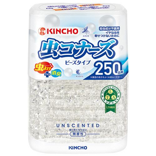 KINCHO 大日本除蟲菊 KINCHO 虫コナーズ ビーズタイプ 250日用 無香性 1セット（5個） : ぱーそなるたのめーる - 通販 - Yahoo!ショッピング