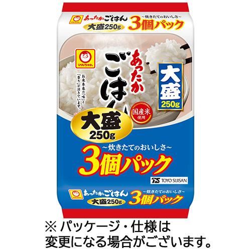 東洋水産 東洋水産 マルちゃん あったかごはん大盛 250g／食 1セット（24食：3食×8パック） : ぱーそなるたのめーる - 通販 - Yahoo!ショッピング