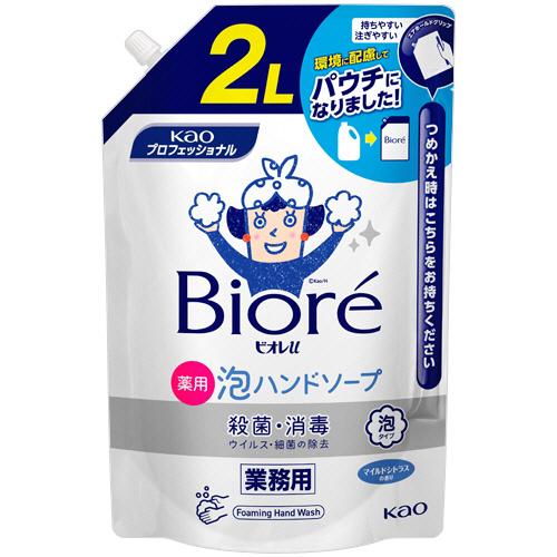 Kao 花王 ビオレu 泡ハンドソープ 業務用 2L 1セット（6個） （お取寄せ品） : ぱーそなるたのめーる - 通販 - Yahoo!ショッピング