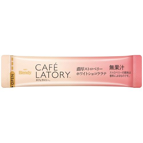 AGF 味の素AGF ブレンディ カフェラトリー スティック 濃厚ストロベリーホワイトショコララテ 1セット（18本：6本×3箱） : ぱーそなるたのめーる - 通販 - Yahoo!ショッピング