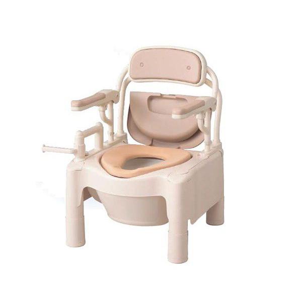 アロン化成 安寿 ポータブルトイレ FX-CP はねあげ 534-500 標準タイプ 日本製 抗菌 お手入れラク 安定感 おすすめ : 228417 : ウォーキングポール・健康スポーツ通販の ...