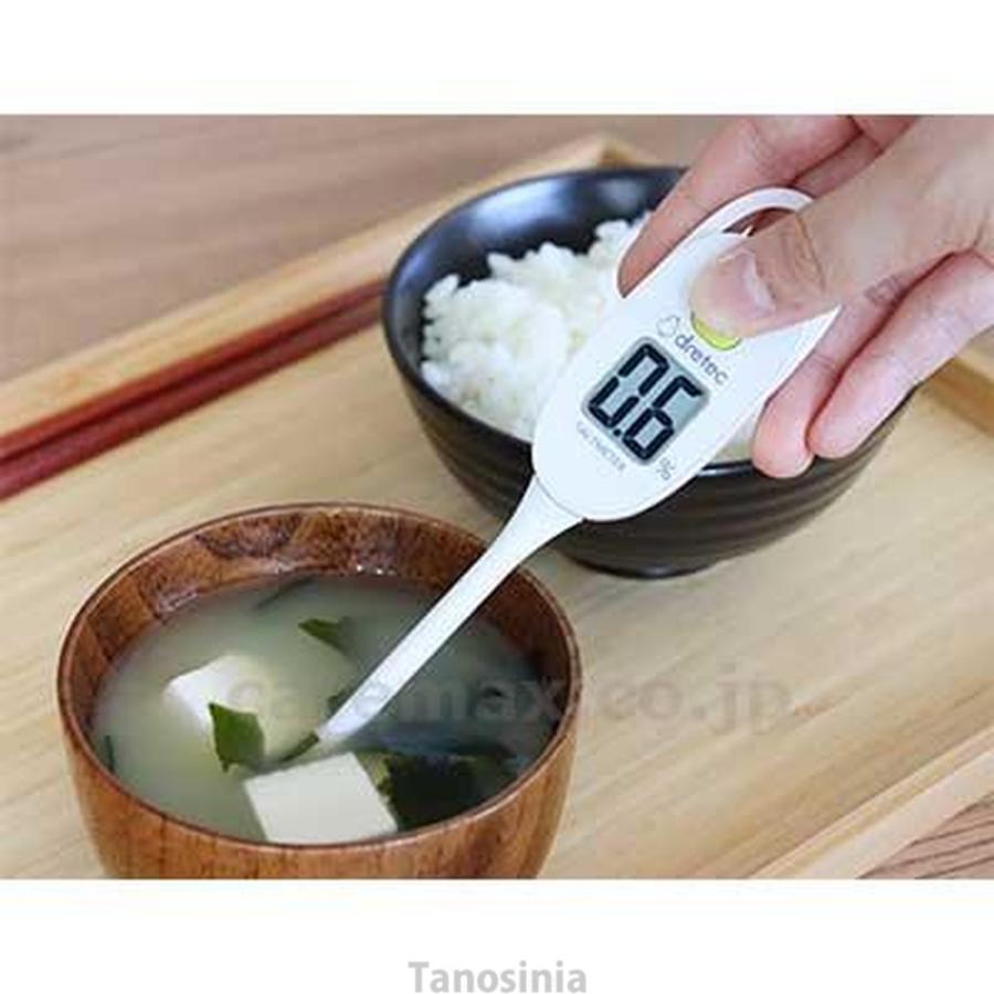 塩分計 防水 塩分管理計 EN-905RIV ドリテック k24-1 塩分濃度5％まではかれる IPX7の防水塩分管理計 計量 調理器具 介護用品 キッチングッズ : タノシニア 介護用品 ...