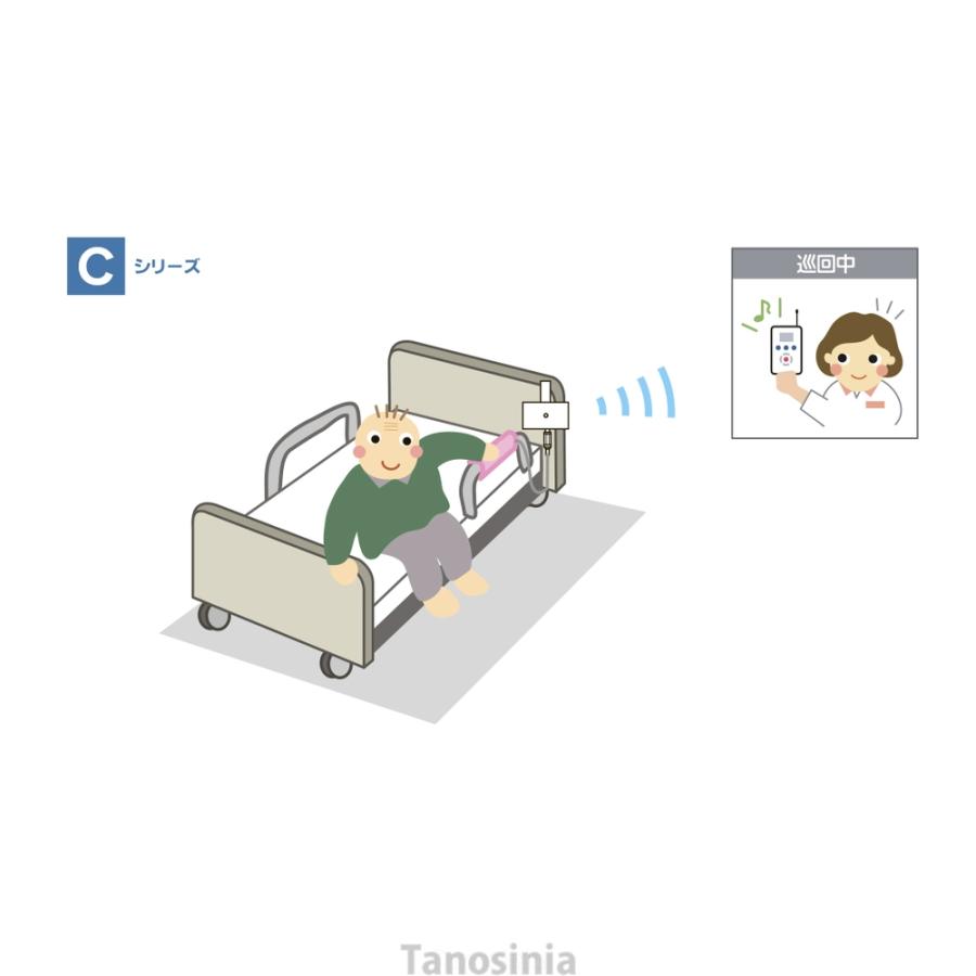 離床センサー タッチコールC・ハイパー コードレス TCH-2 専用受信機(固定型)タイプ 病院・施設向け テクノスジャパン 介護用品 爆買 : タノシニア 介護用品・健康スポーツ用品通販 ...