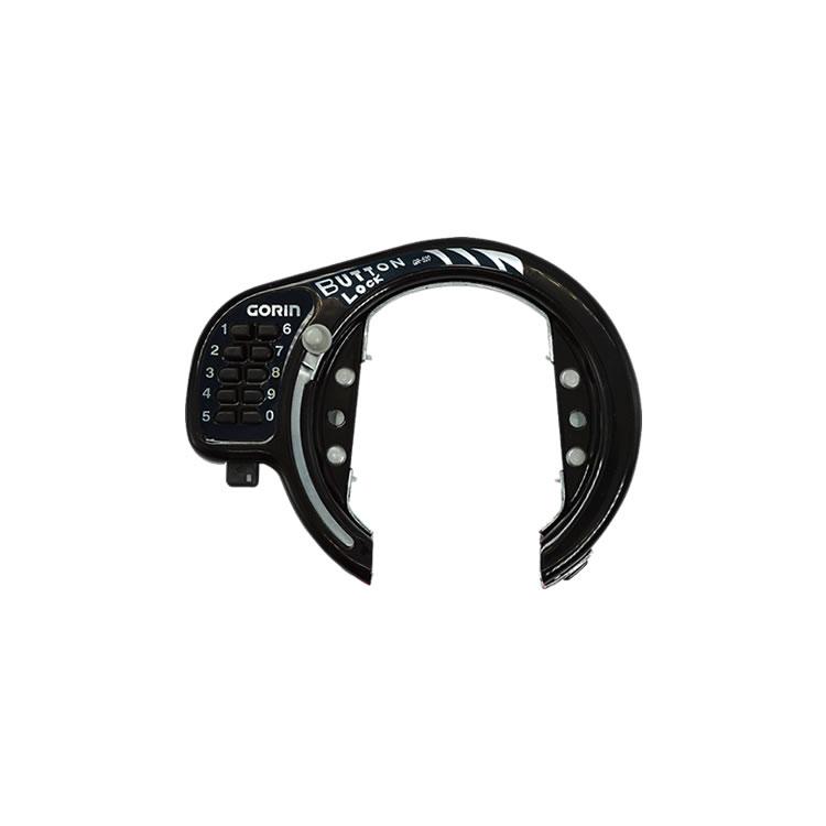 自転車用 ボタン式大型リング錠 GR-520 【GORIN ゴリン】バックフォークのサイズ（直径）13mm、16mm、19mmに対応。暗証番号変更不可 : 自転車グッズのキアーロ - 通販 ...