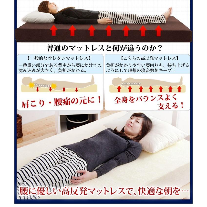 マットレス キング 高反発マットレス 超極厚 20cm 30D 硬め 230N 洗える カバー付き ベットマット :13810108:タンスのゲン Design the Future - 通販 ...