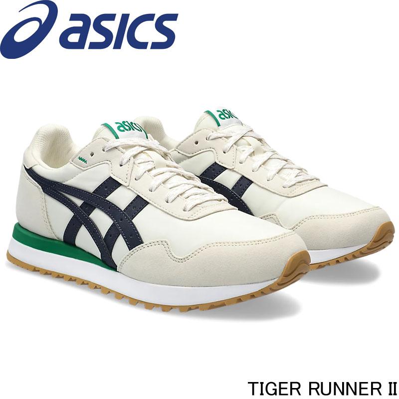 アシックス TIGER RUNNER II 1203A293 100 asics タイガーランナー スニーカー スポーツスタイル シンプル ...