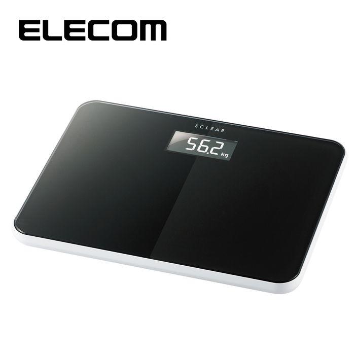 ELECOM エレコム HCS S01BK 体重計 体組成計 デジタル コンパクト スリム ガラス天板 トレーニング ブラック HCSS01BK : タンタンショップ - 通販 - Yahoo ...