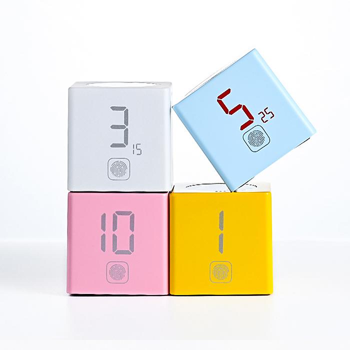 ラーノウ TK1-Bl1 TickTime Cube 楽しく時間管理ができるポモドーロタイマー ブラック (TK1Bl1) - 調理器具