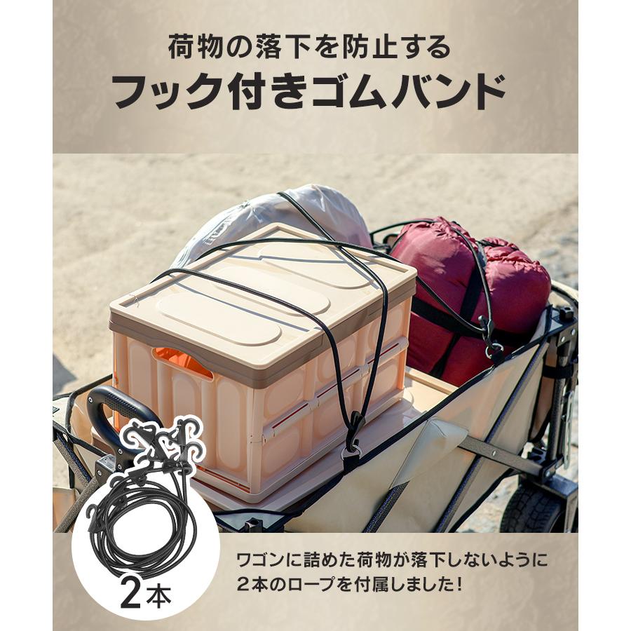 WEIMALL キャリーワゴン キャリーカート アウトドアワゴン 4輪 後ろ開け タイヤ大きい 軽量 大容量 168L : tantobazarshop - 通販 - Yahoo!ショッピング