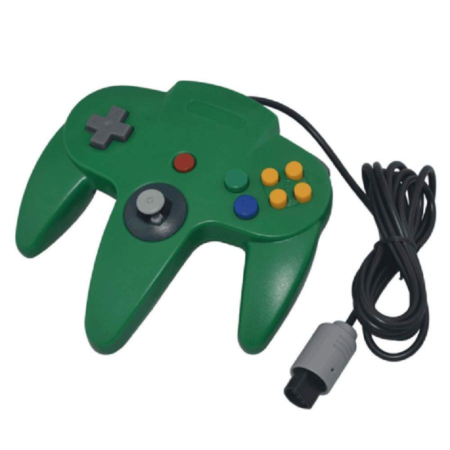 iFormosa ニンテンドー NINTENDO64 N64 ゲーム コントローラーブロス 緑 IF-N64C-GR : タオバオの達人 1号 ...