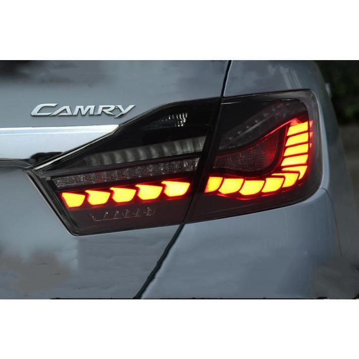 送料無料 LED トヨタ カムリ XV50 AVV50系 前期 CAMRY テールライト 流れるウィンカー オープニング シーケンシャルウインカー 二色 : p21169430ac84 ...