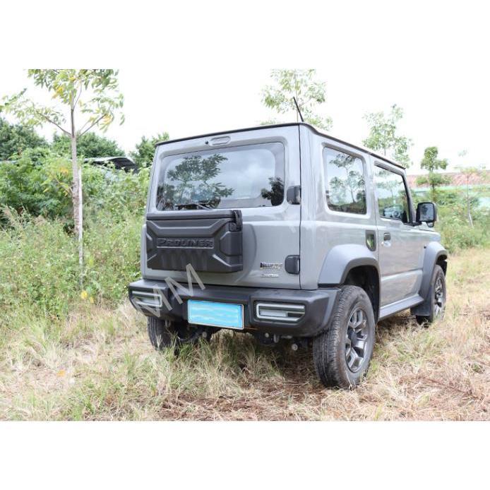 新品 ジムニー JB64/JB74 -2022年式用 リアキャリア ボックス バックパック 工具箱 スペアタイヤレス カスタム 背面 加工不要 ABS製 : p21584250e9eb ...