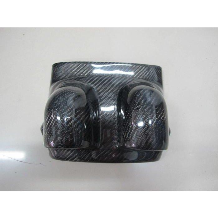 ランエボ X CZ4A 2連メーターカバー ピラーパネル 52Φ(カーボン) :p2168127291cf:taotaoショップ - 通販 - Yahoo!ショッピング