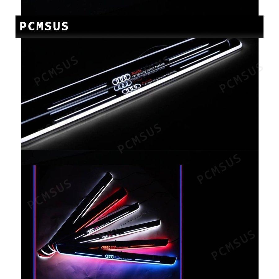 アウディ LED スカッフ プレート A3/A4/A5/A6/A7/Q3/Q5/Q7 : p219363844da1 : taotaoショップ - 通販 - Yahoo!ショッピング