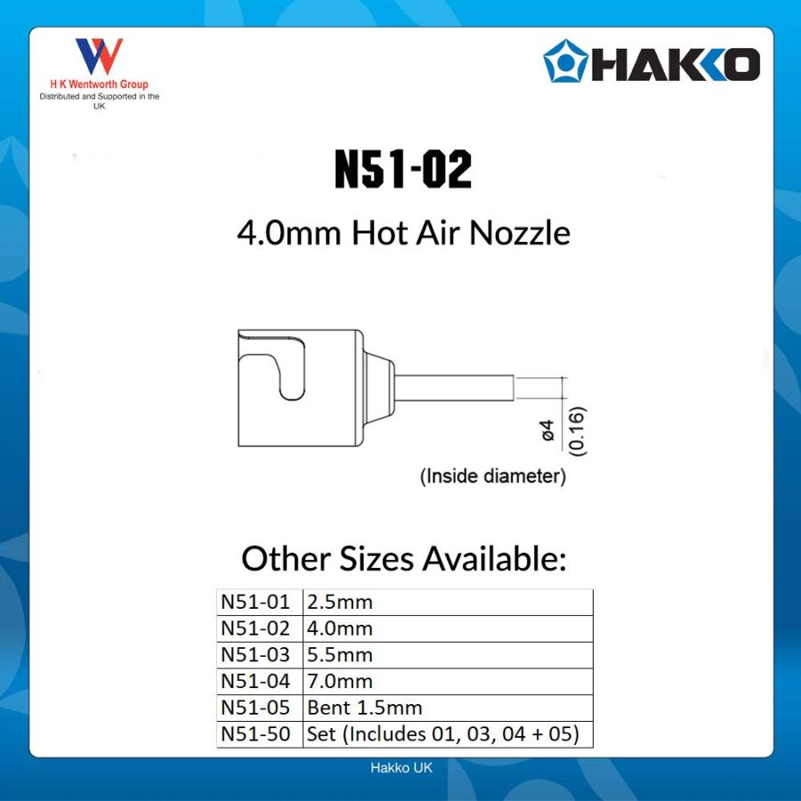 白光(HAKKO) ノズル シングル 4mm N51-02 : タランストア - 通販 - Yahoo!ショッピング
