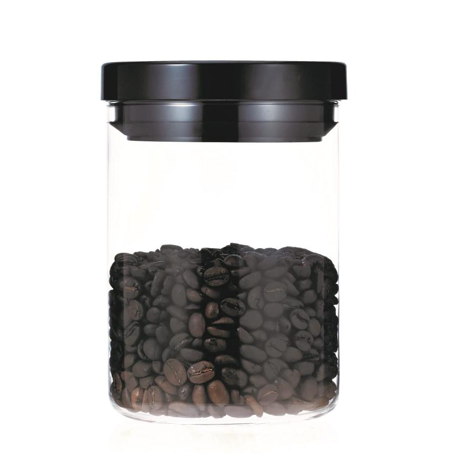 HARIO (ハリオ) 珈琲キャニスターM ブラック MCNR-200-B : タランストア - 通販 - Yahoo!ショッピング