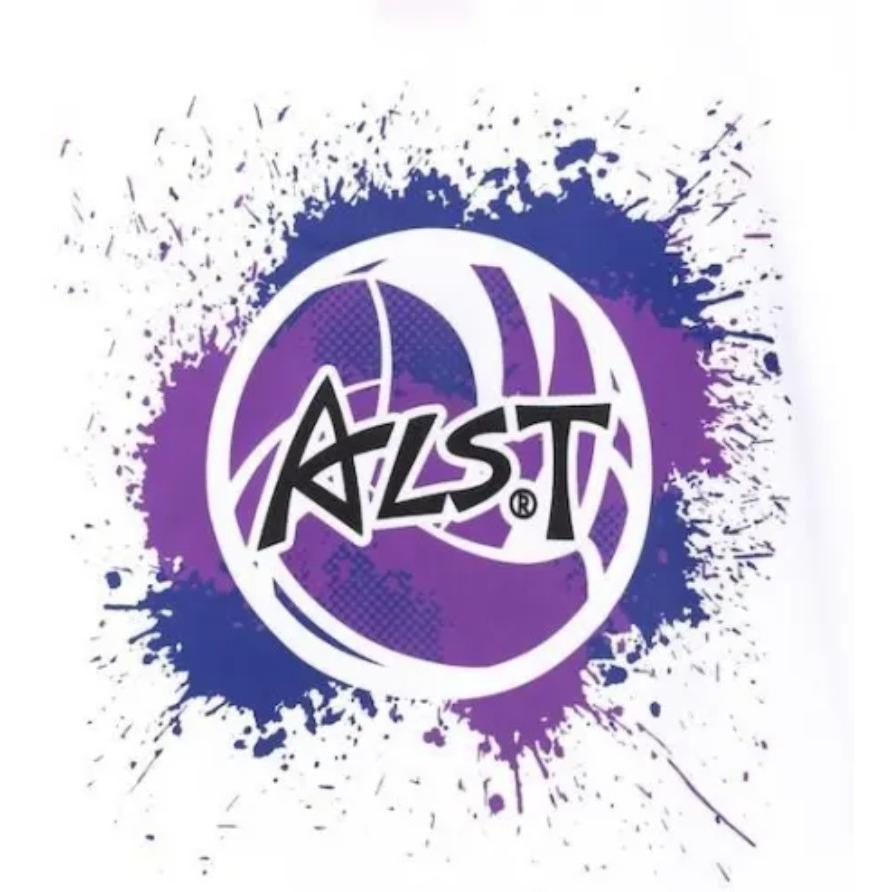 アルスト バレーボール 半袖 ドライTシャツ SPIKER LOGO【ホワイト/パープル】ALST : フィールドスタンド - 通販 ...
