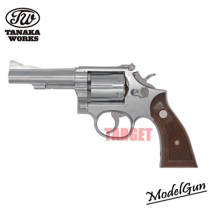 ☆タナカワークス モデルガン S&W M67 “コンバットマスターピース” .38スペシャル 4インチ ステンレスフィニッシュ Ver.3 ...