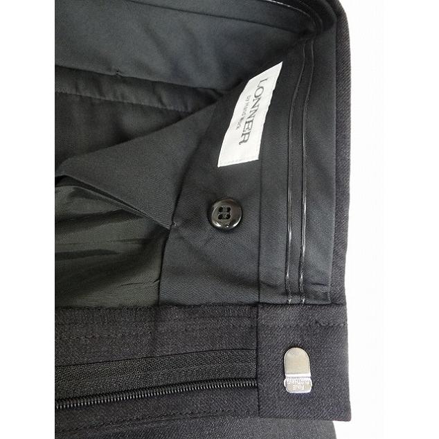 ロンナー（LONNER）・ワンタック ウールスラックス 秋冬パンツ （チャコールグレー） 79 82 85 94 : ミハト&タロウ - 通販 ...